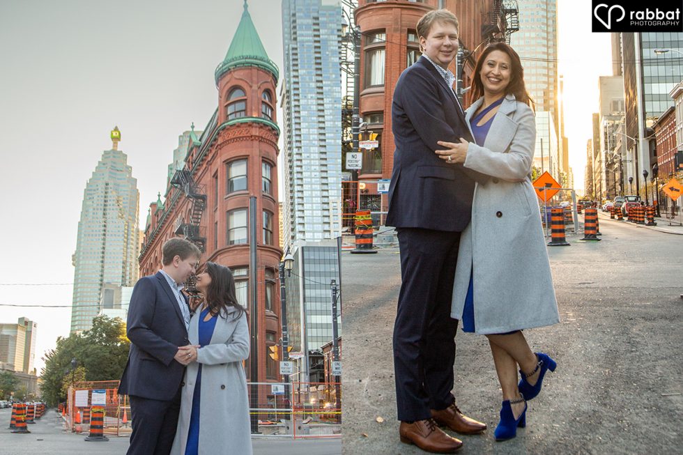 S and J Downtown Toronto Engagement Photos at St. James Park - Rabbat ...